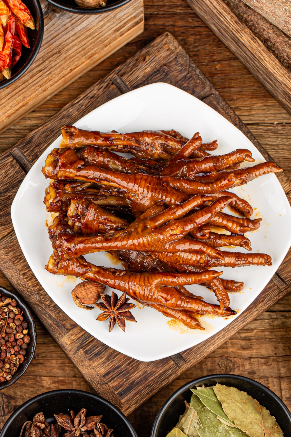 Stewed Chicken Feet - Tasty Chicken Bites